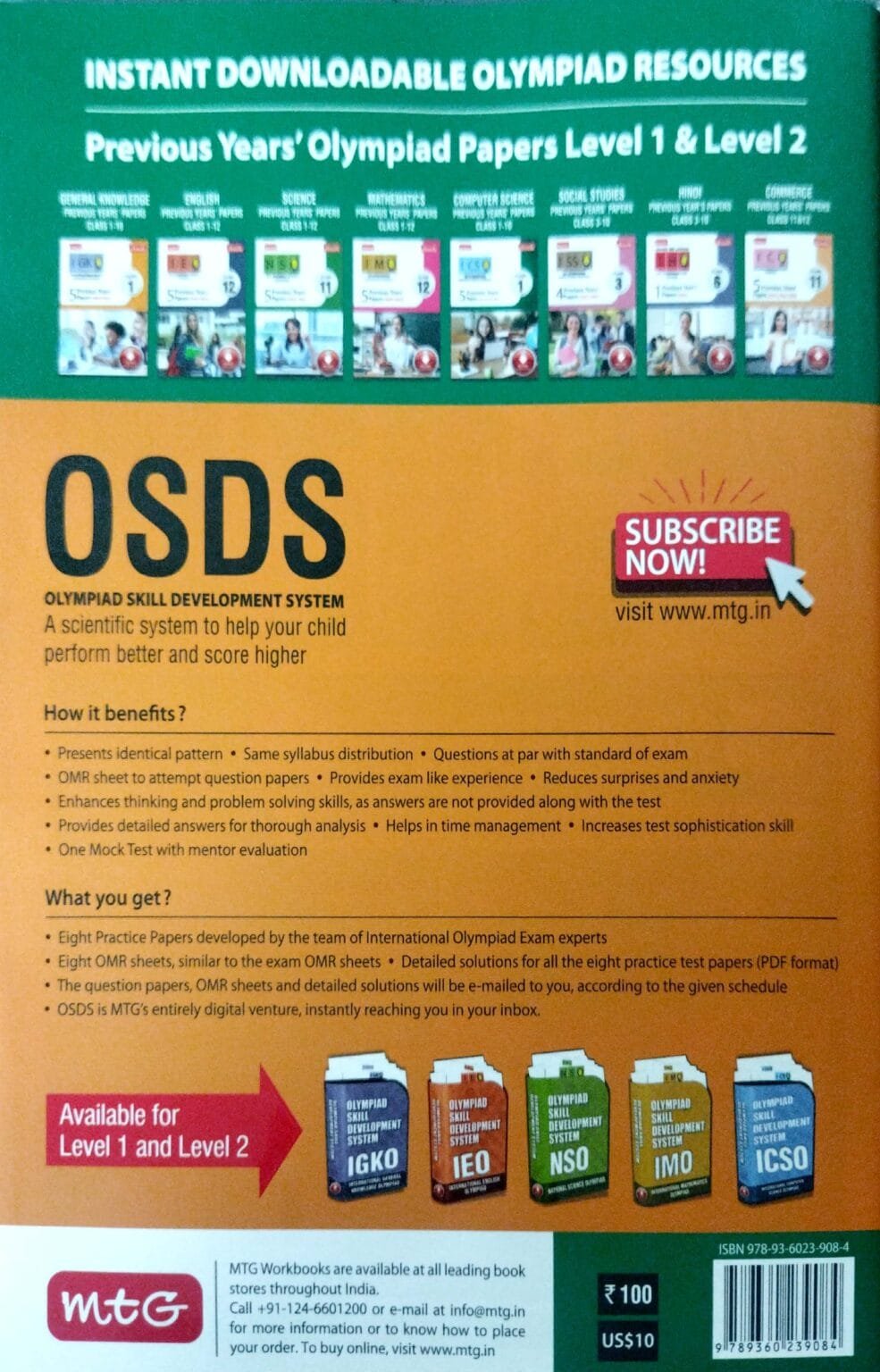 Mtg Iho Hindi Olympiad Work Book Class-7 2025-26 - A.K. Mishra Agencies ...