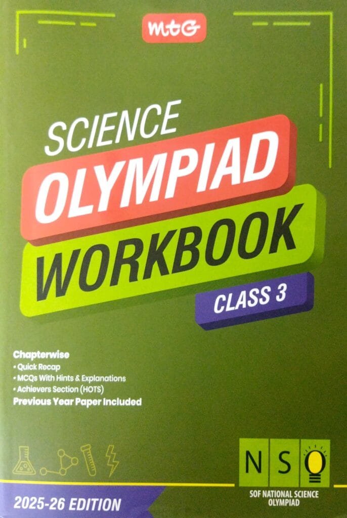 Mtg Nso Science Olympiad Work Book Class-3 2025-26 - A.K. Mishra ...